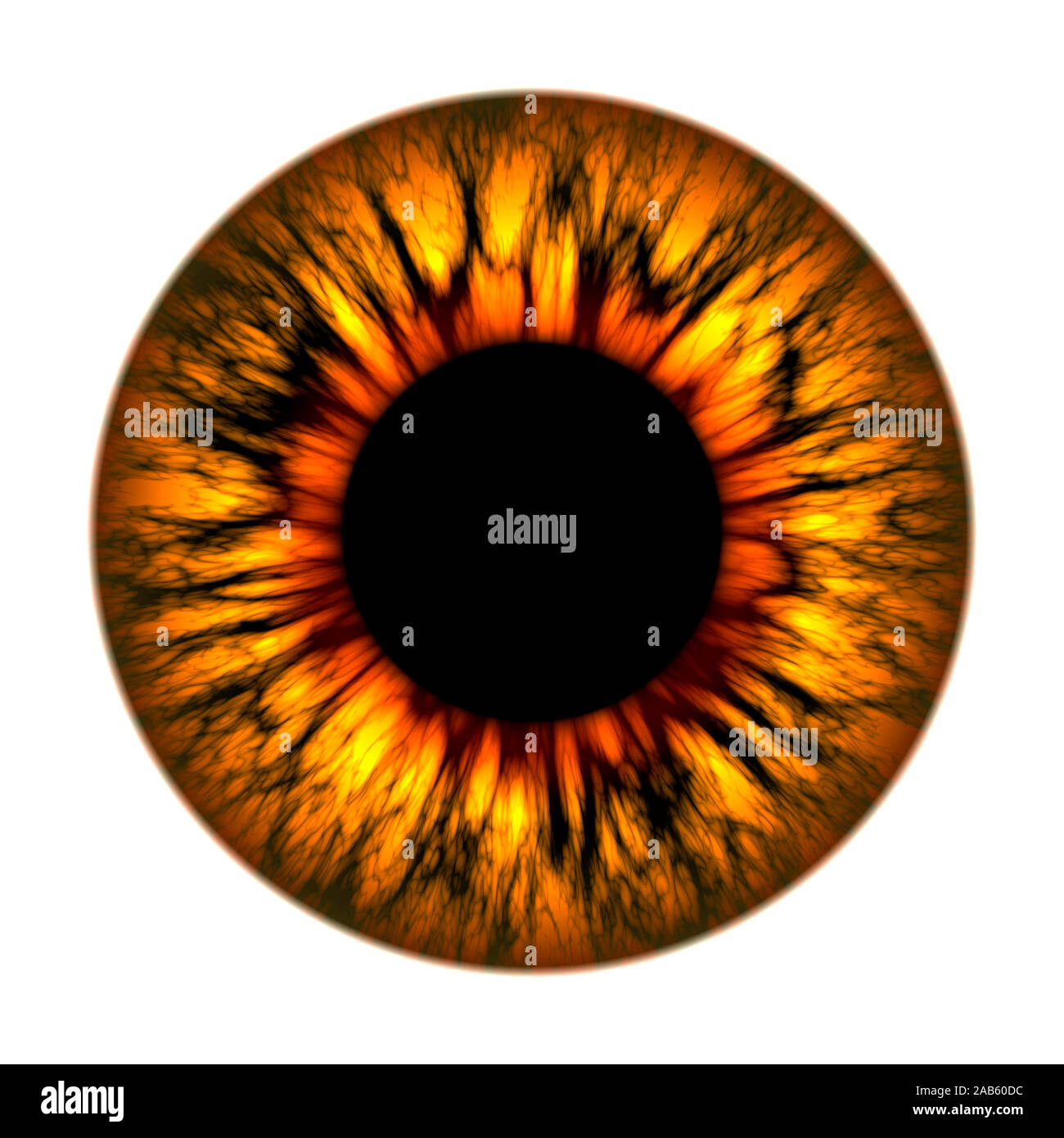 An illustration of a fire eye texture Stock Photo - Alamy