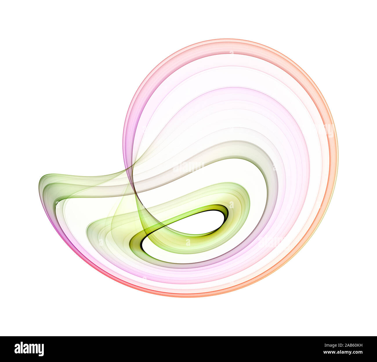 An illustration of a nice colorful swirl Stock Photo - Alamy