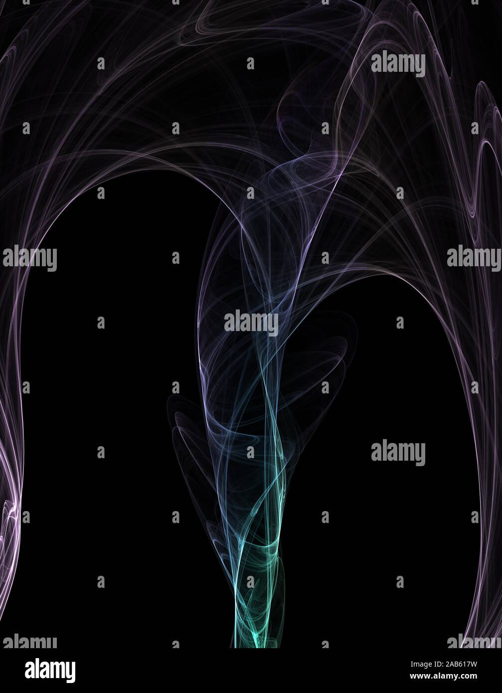 An illustration of a nice abstract smoke Stock Photo - Alamy
