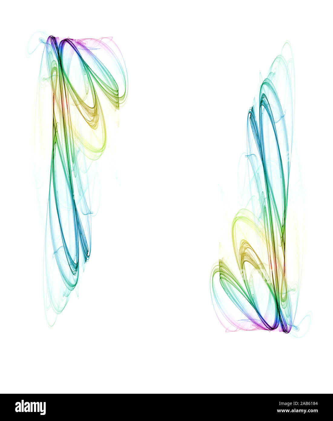 An illustration of a nice colorful swirl Stock Photo - Alamy