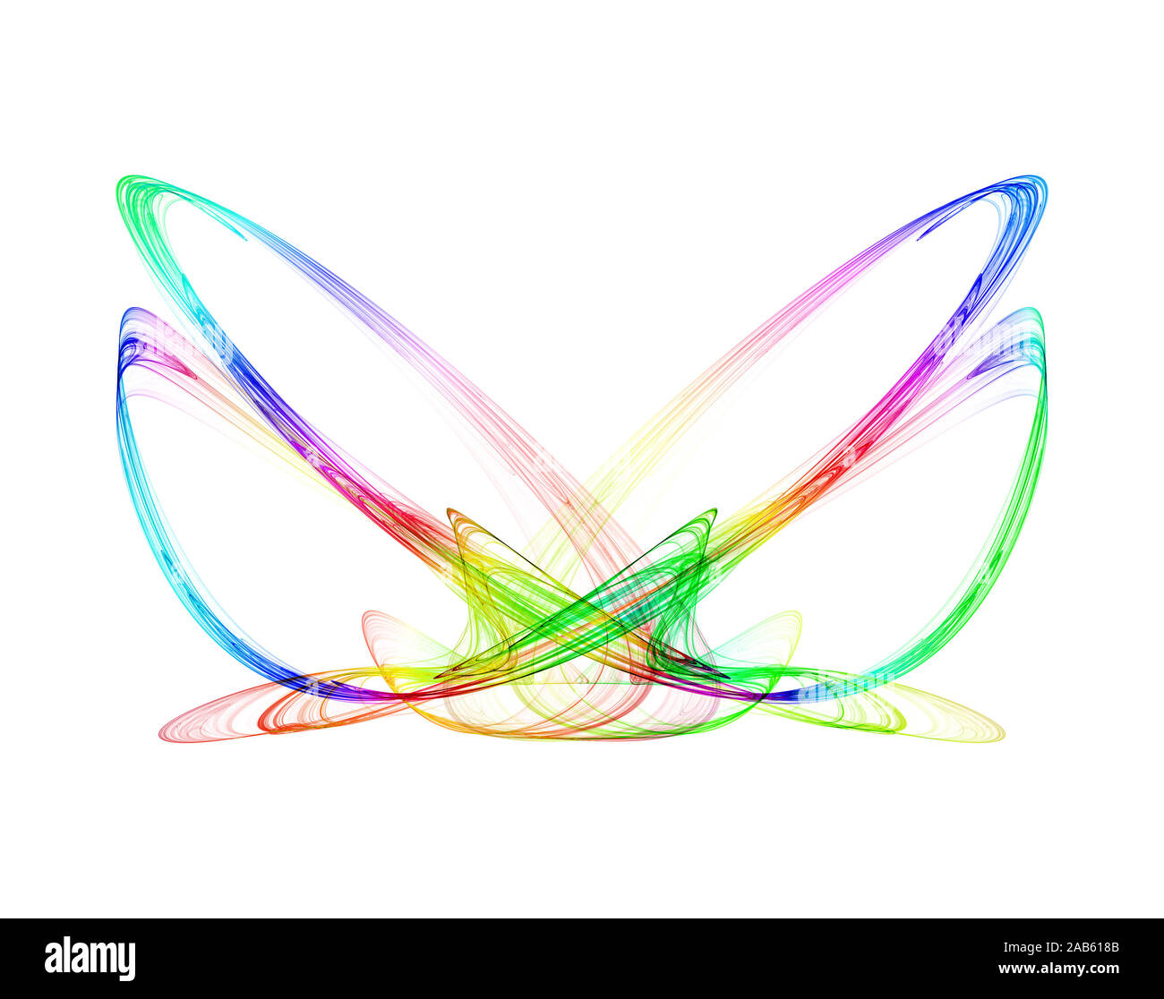 An illustration of a nice colorful swirl Stock Photo - Alamy