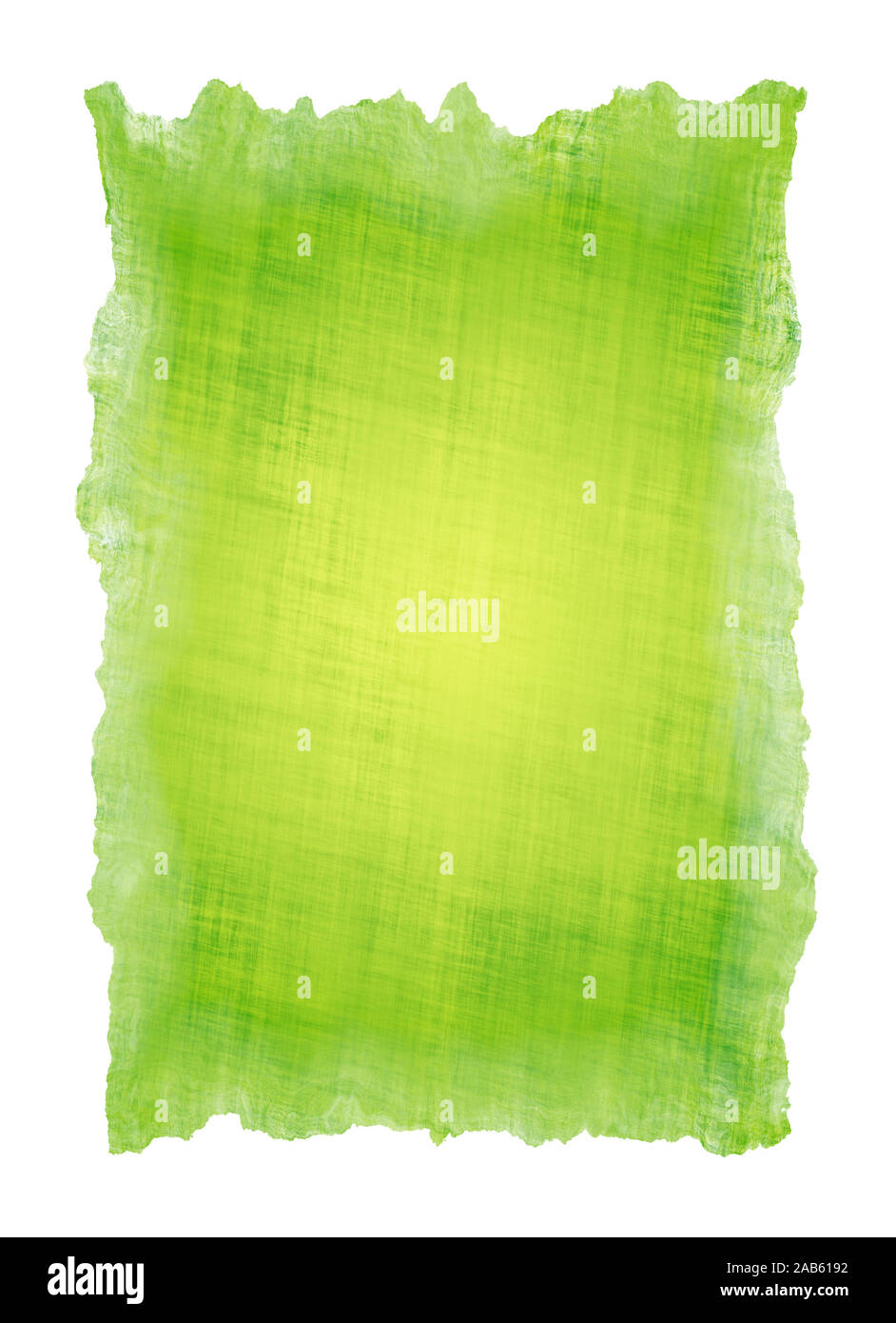 An illustration of a green parchment paper Stock Photo - Alamy