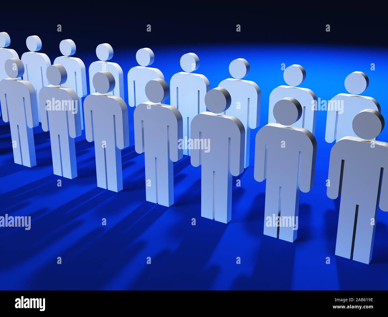 Teamwork group icon people standing hi-res stock photography and images ...