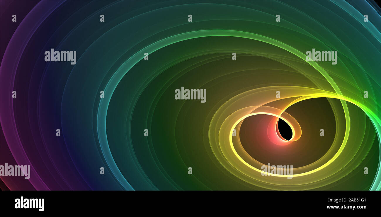 An illustration of a nice colorful abstract swirl Stock Photo - Alamy