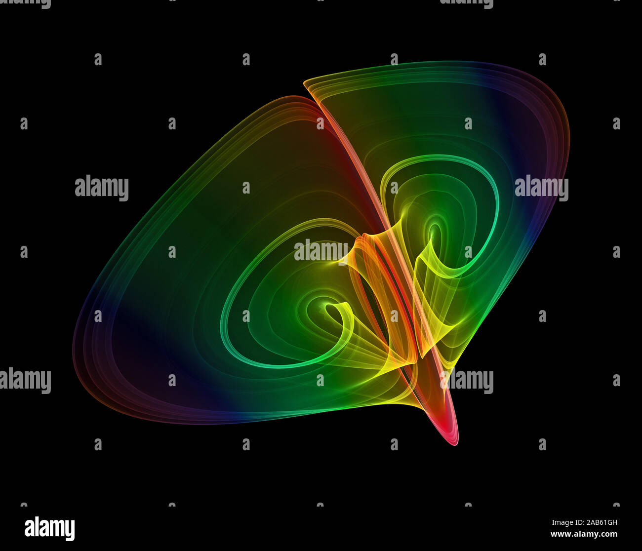 An illustration of a nice colorful swirl Stock Photo - Alamy