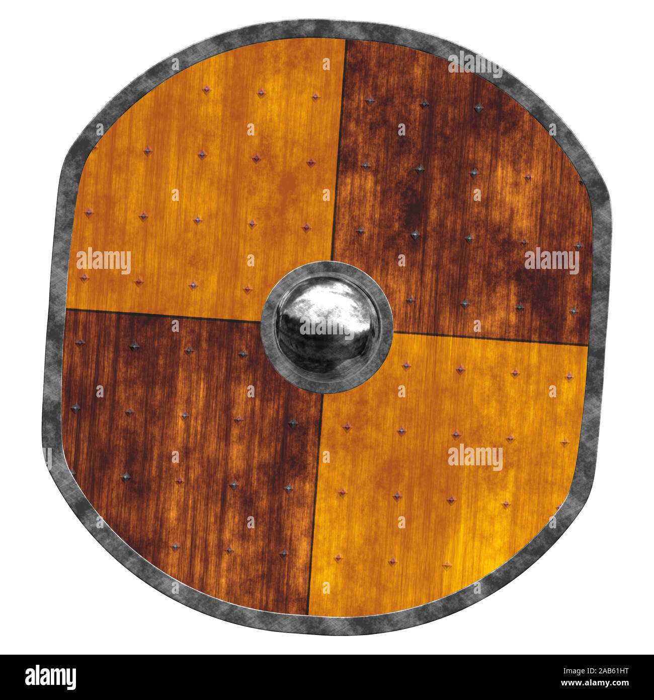 An illustration of a nice old shield Stock Photo - Alamy