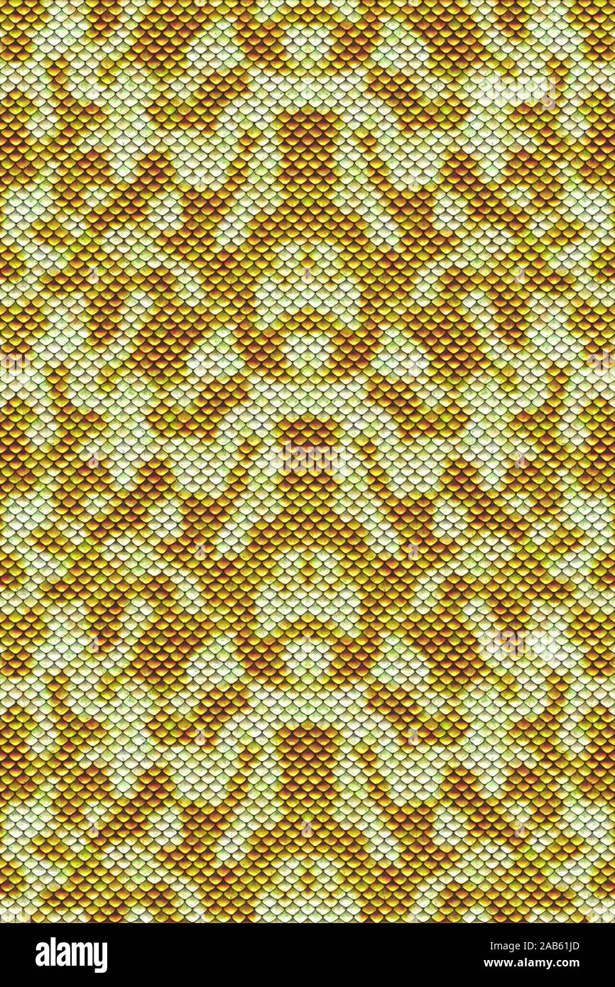 An illustration of a seamless snake skin texture Stock Photo - Alamy
