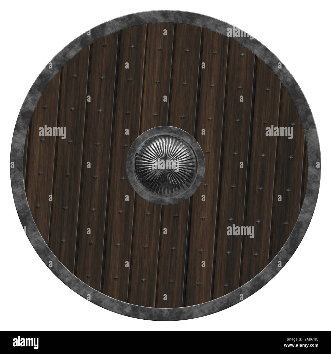 An illustration of a nice old shield Stock Photo - Alamy