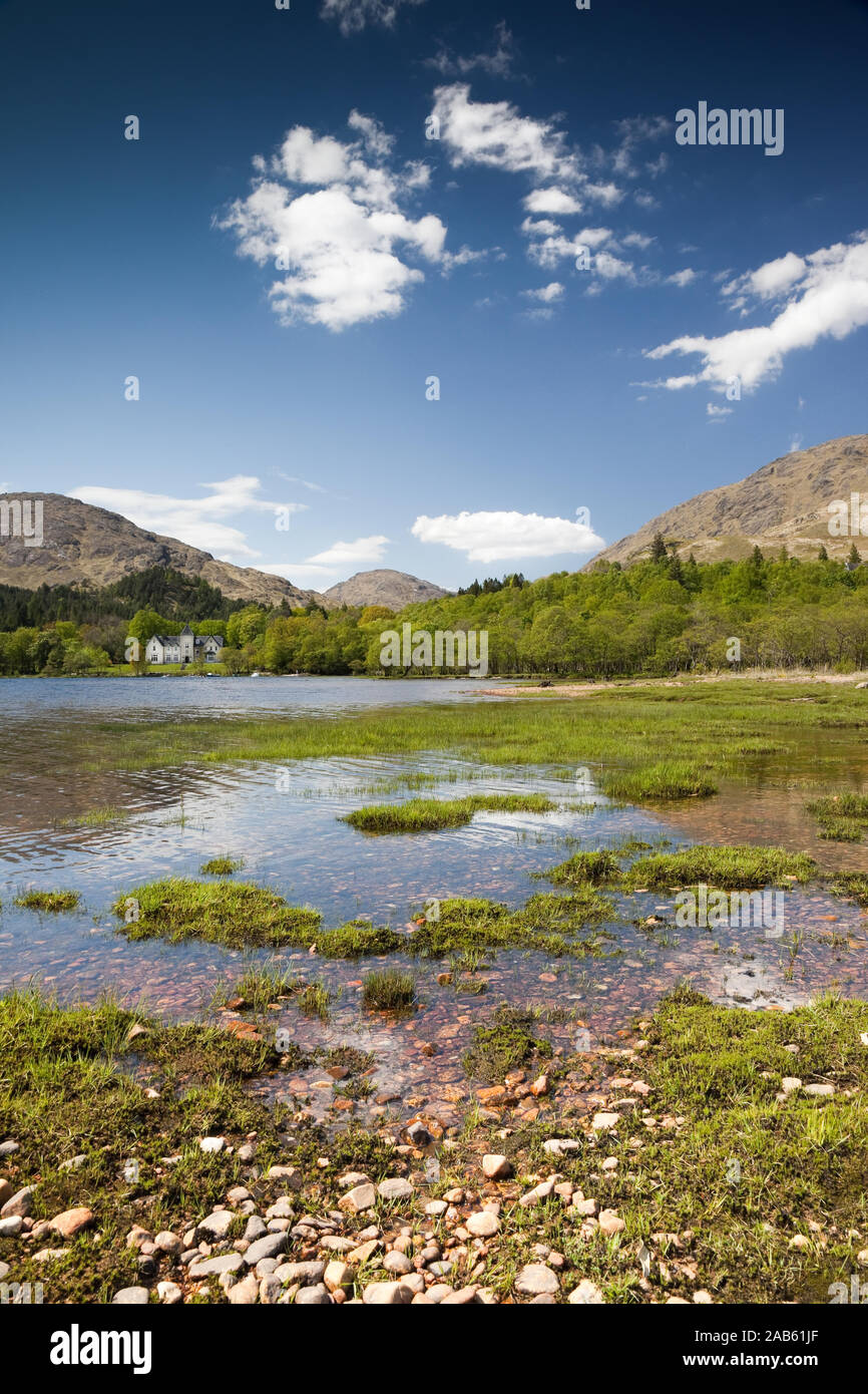 A photography of a typical scottish landscape Stock Photo - Alamy