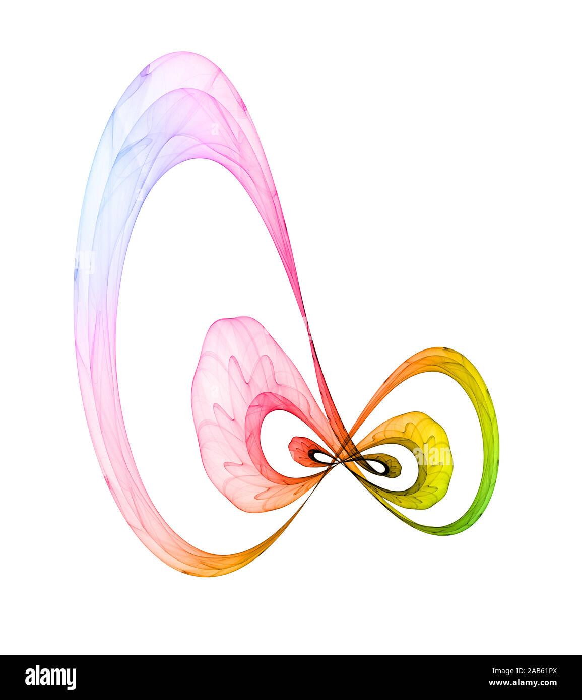 An illustration of a nice colorful swirl Stock Photo - Alamy