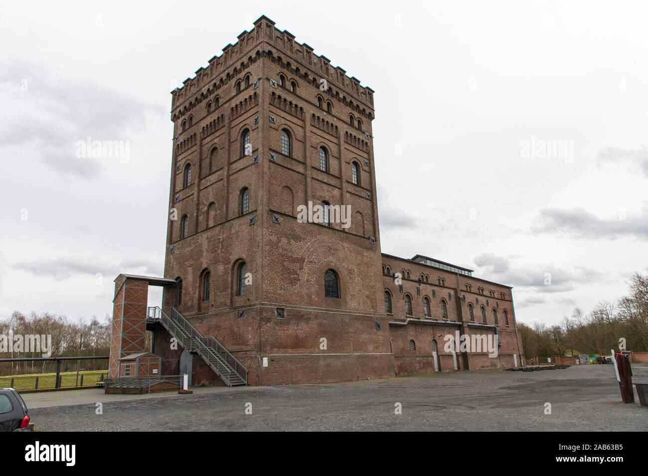 LWL Industrial Museum Hannover colliery in Bochum, Malakov Tower Stock ...
