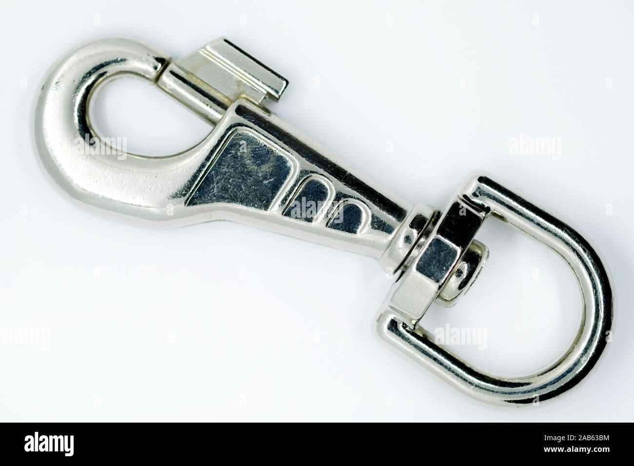 Metal carabiner for collars made of silumin. Big strong carabiner color ...