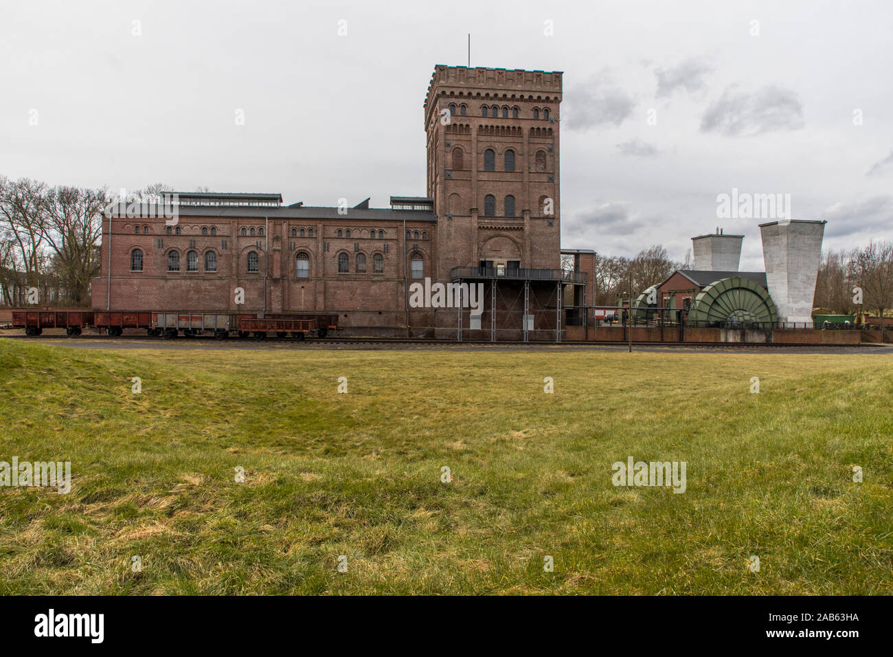 LWL Industrial Museum Hannover colliery in Bochum, Malakov Tower Stock ...