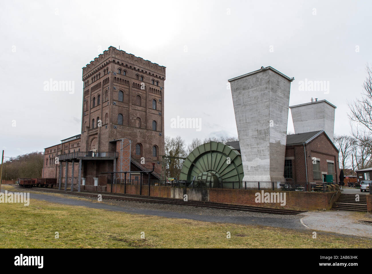LWL Industrial Museum Hannover colliery in Bochum, Malakov Tower Stock ...
