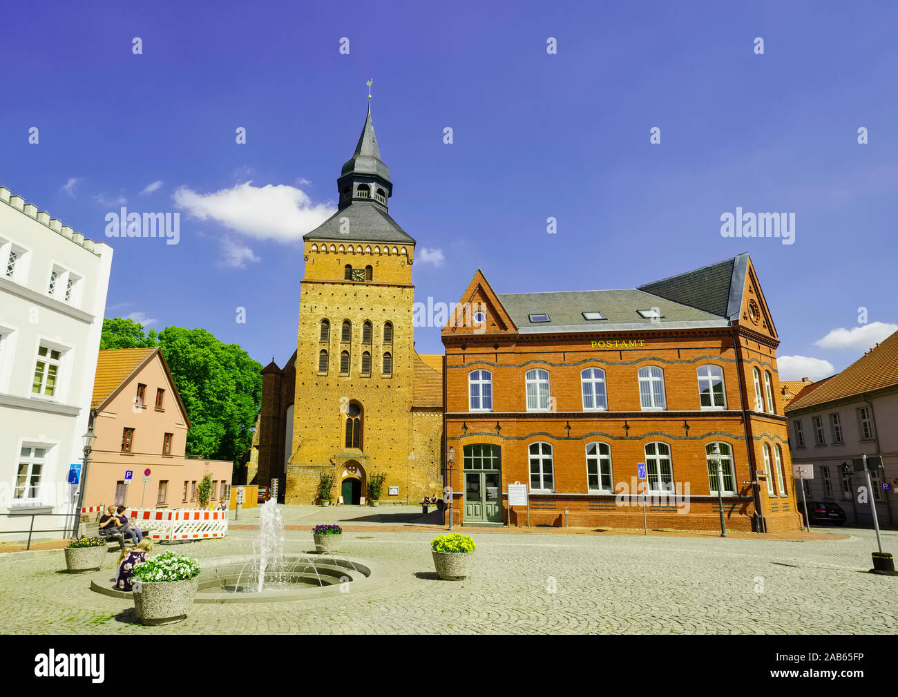 Church Sternberg, Mecklenburg-Western Pomerania, Germany Stock Photo ...