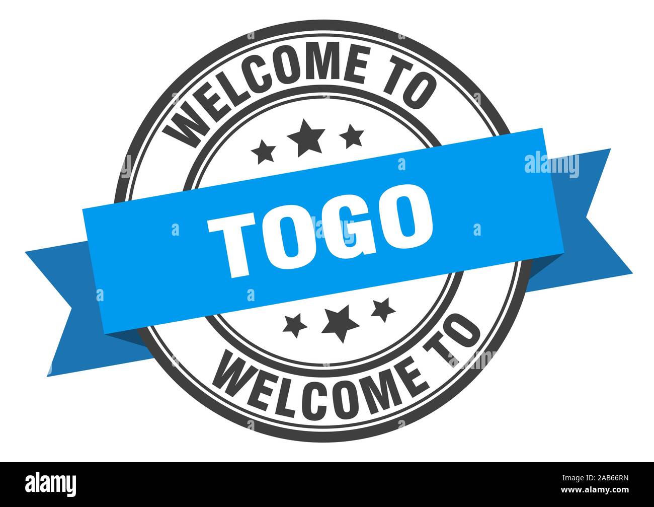 Togo stamp. welcome to Togo blue sign Stock Vector Image & Art - Alamy