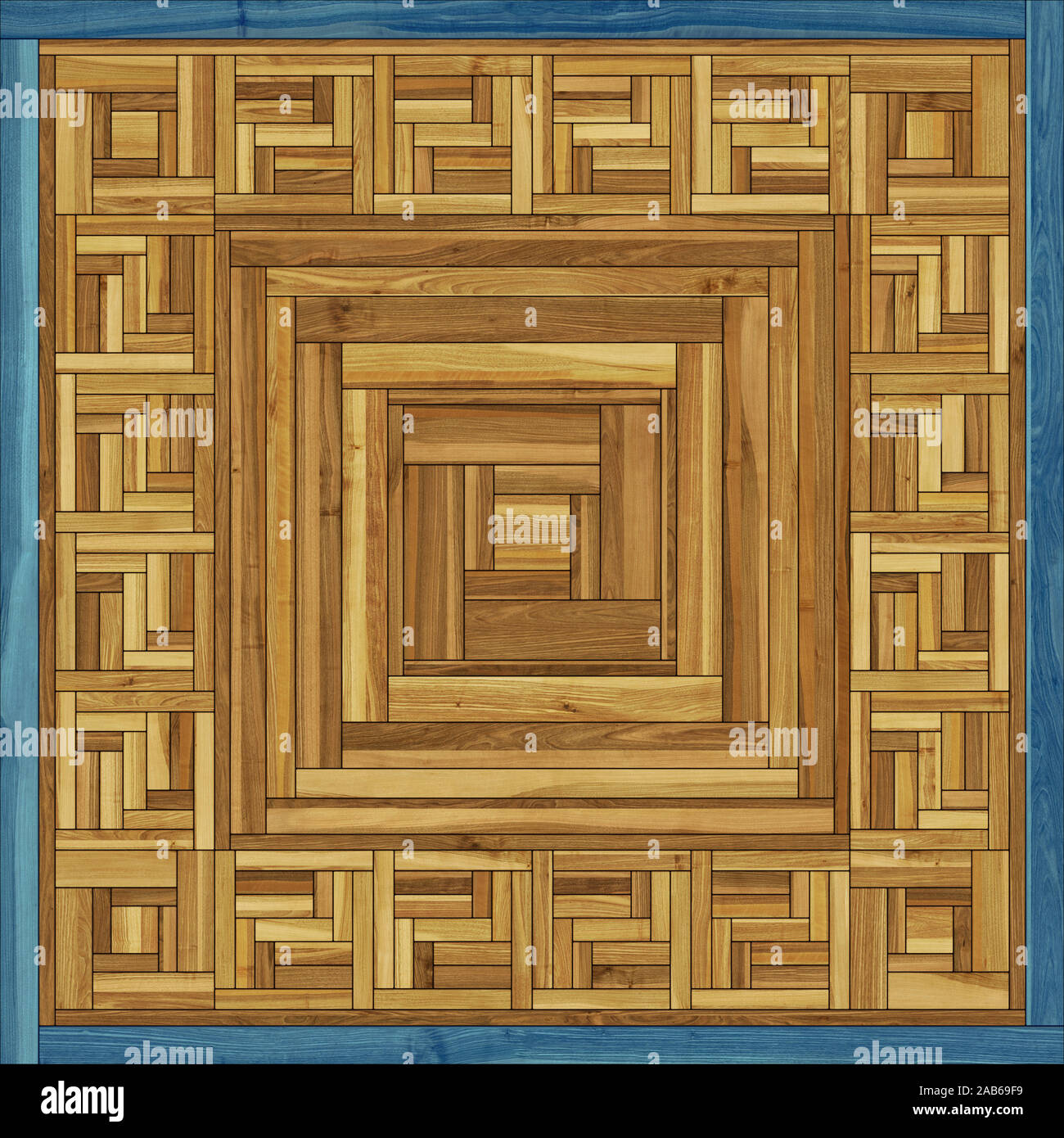 Texture of seamless square tiles wood parquet (light brown Stock Photo ...