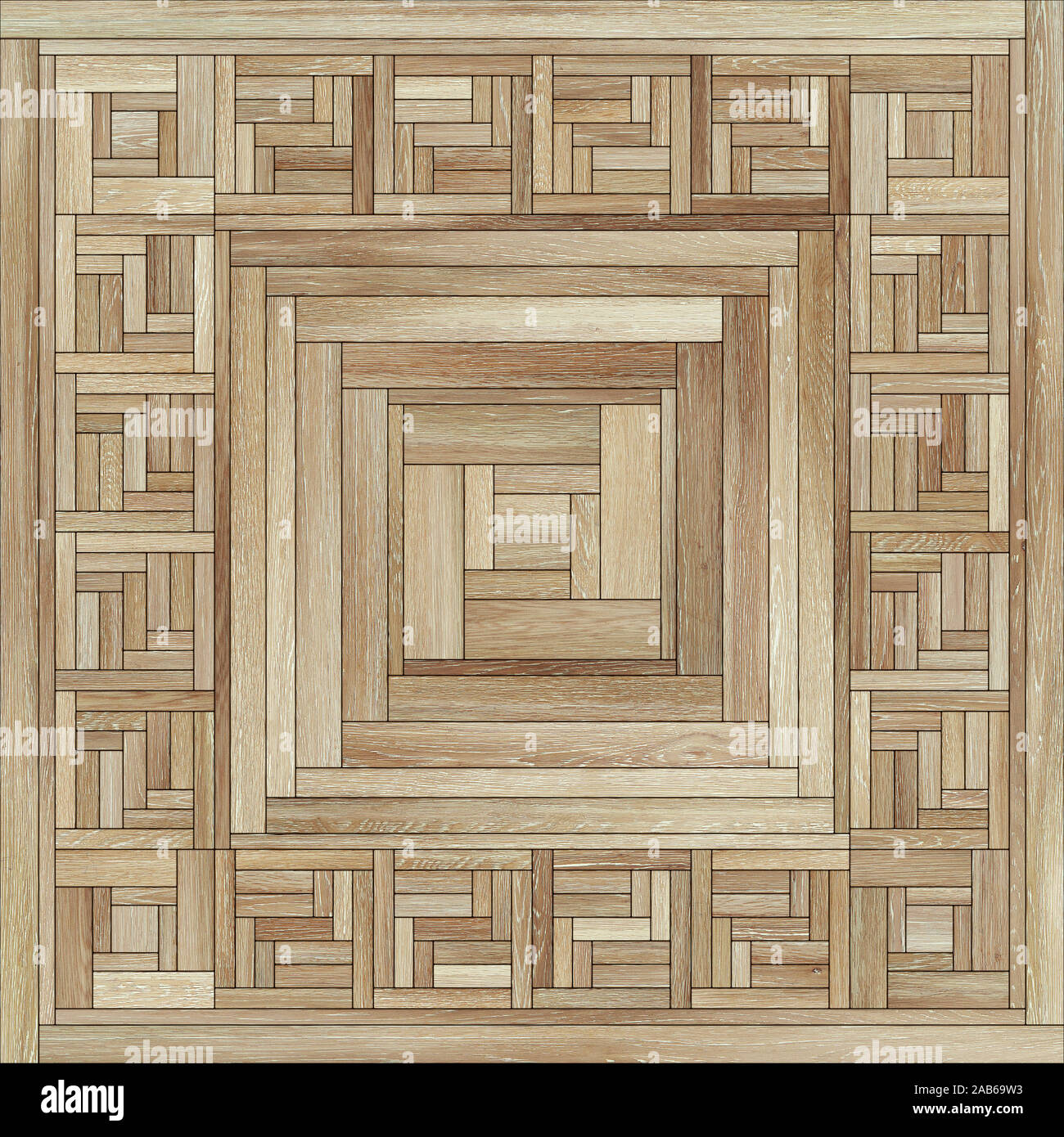 Texture of seamless square tiles wood parquet (light brown Stock Photo ...