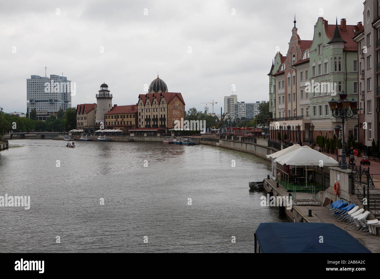 Kaliningrad, Kaliningrad Oblast, Russia - the center of city Stock ...