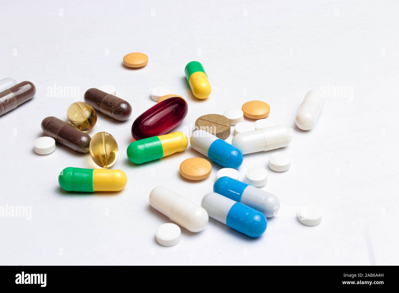 Drug prescription for treatment medication. Pharmaceutical medicament ...