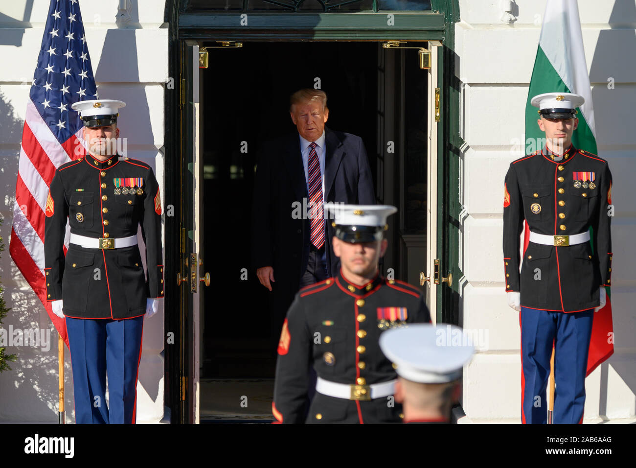 United States President Donald J. Trump welcomes Bulgarian Prime ...