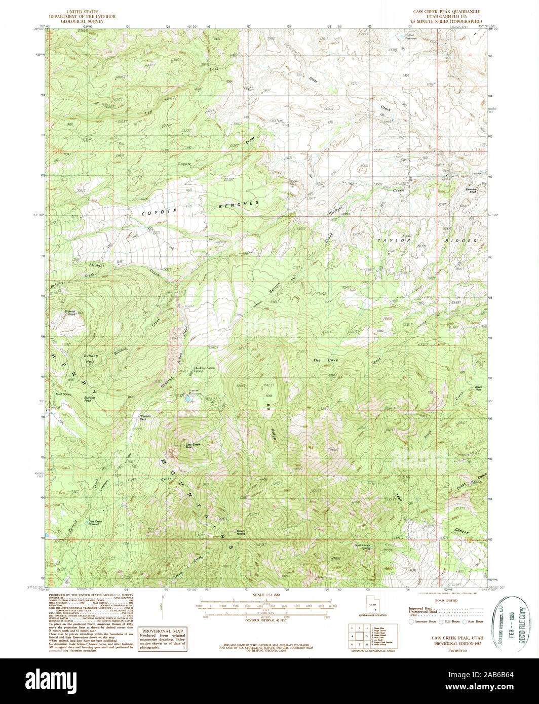 Cass peak hi-res stock photography and images - Alamy