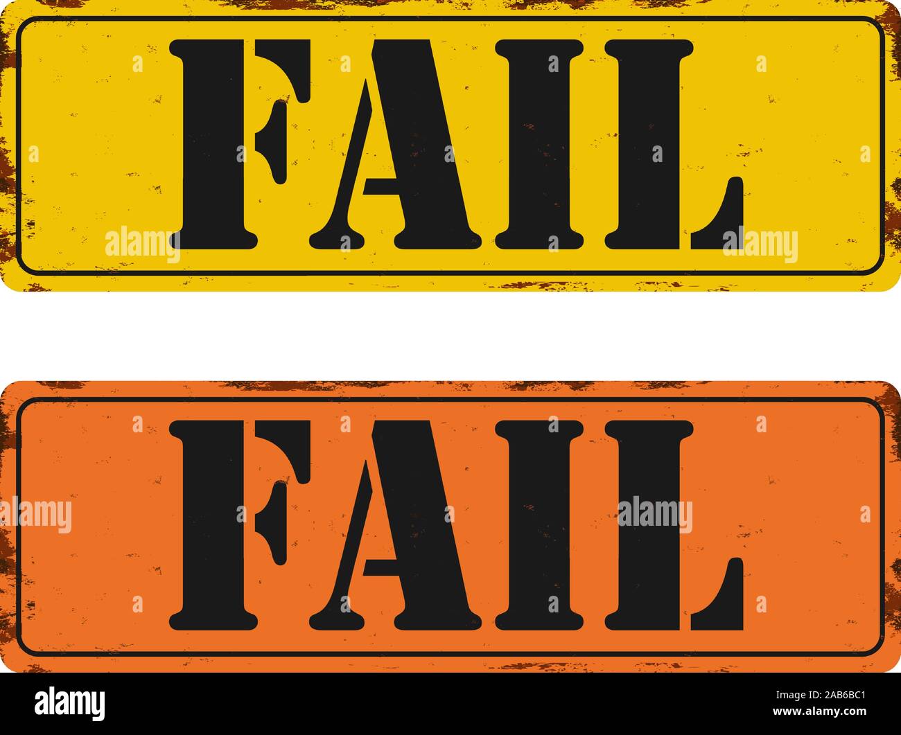 Failed product Stock Vector Images - Alamy