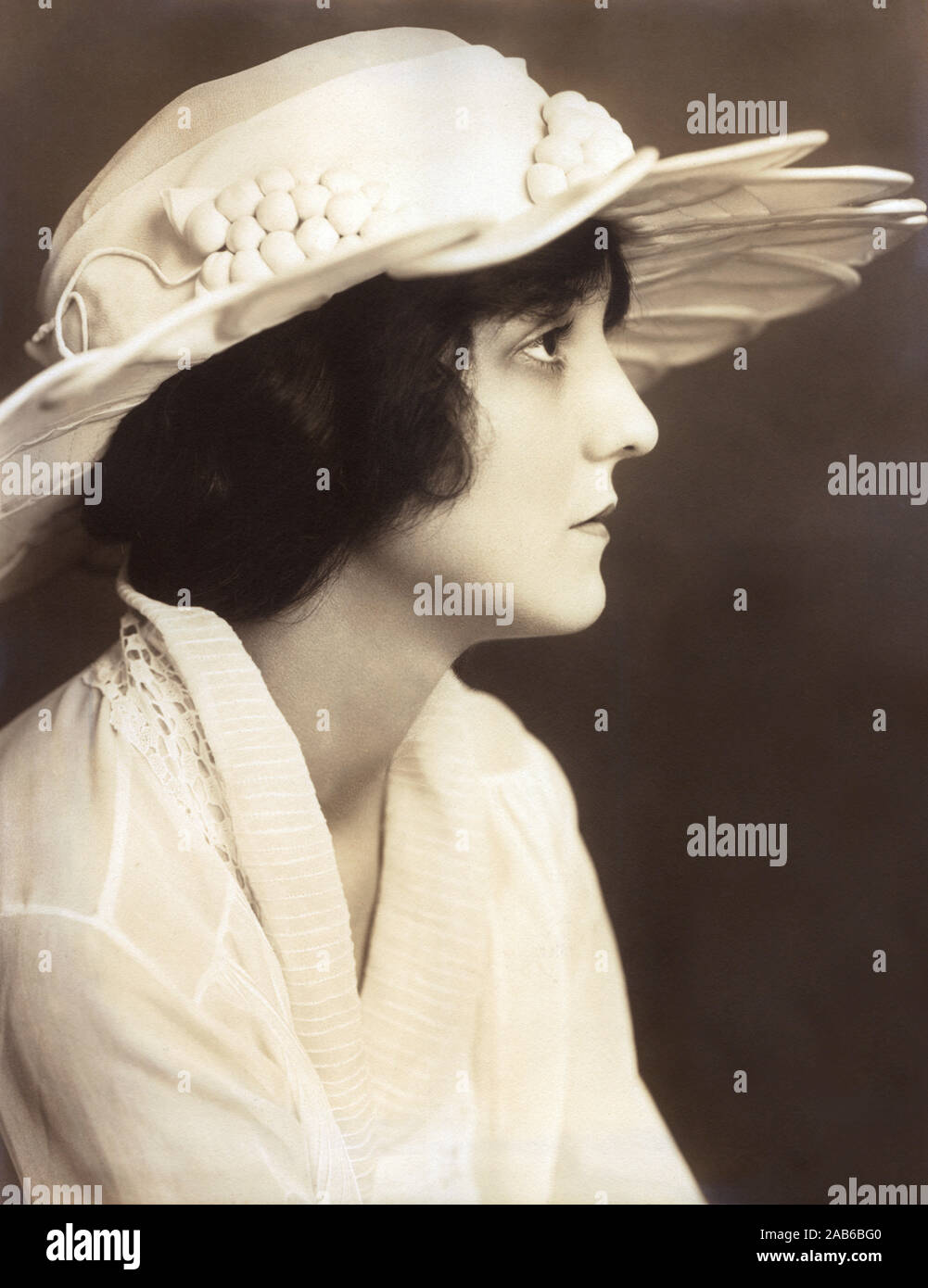 Silent Film Actress Ann Little (1891-1984), Publicity Portrait, Evans L ...