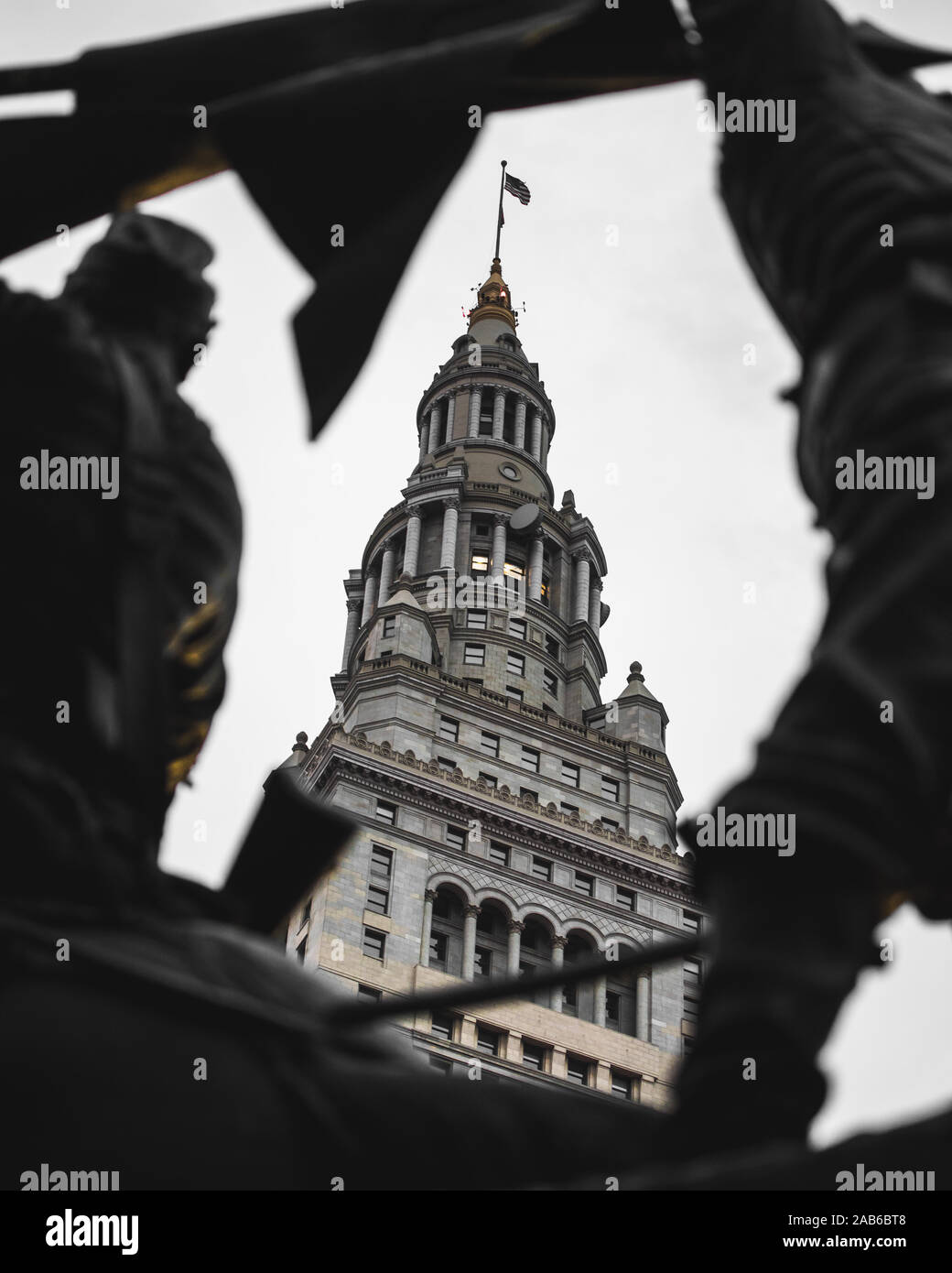 Terminal Tower Cleveland Ohio Stock Photo - Alamy