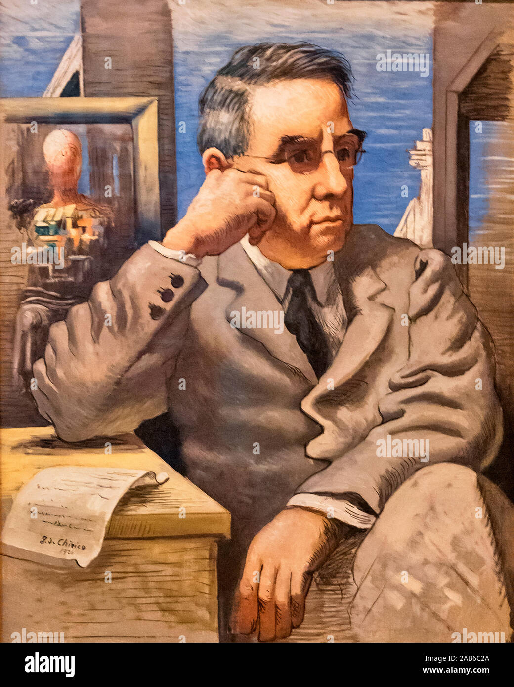 Giorgio de chirico painting hi-res stock photography and images - Alamy