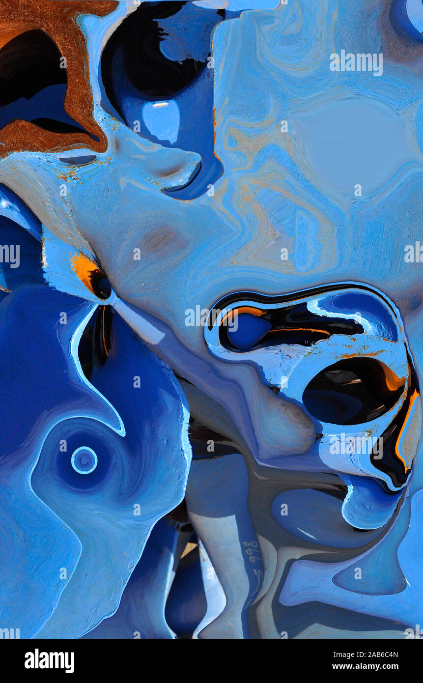 fake blue surface Stock Photo - Alamy