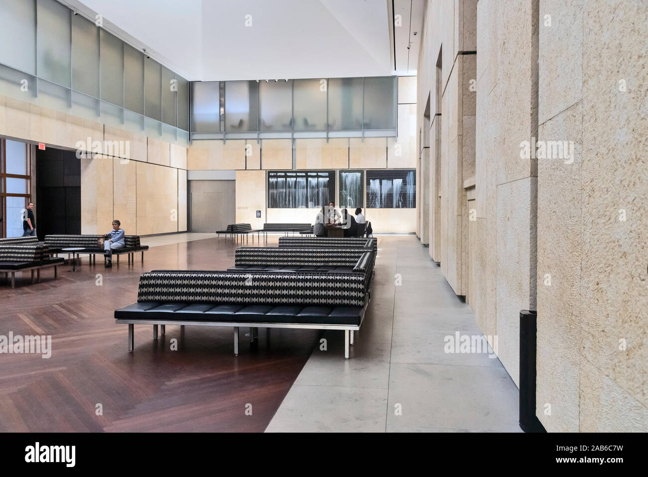 World famous The Barnes Foundation , Interior, Philadelphia, USA ...