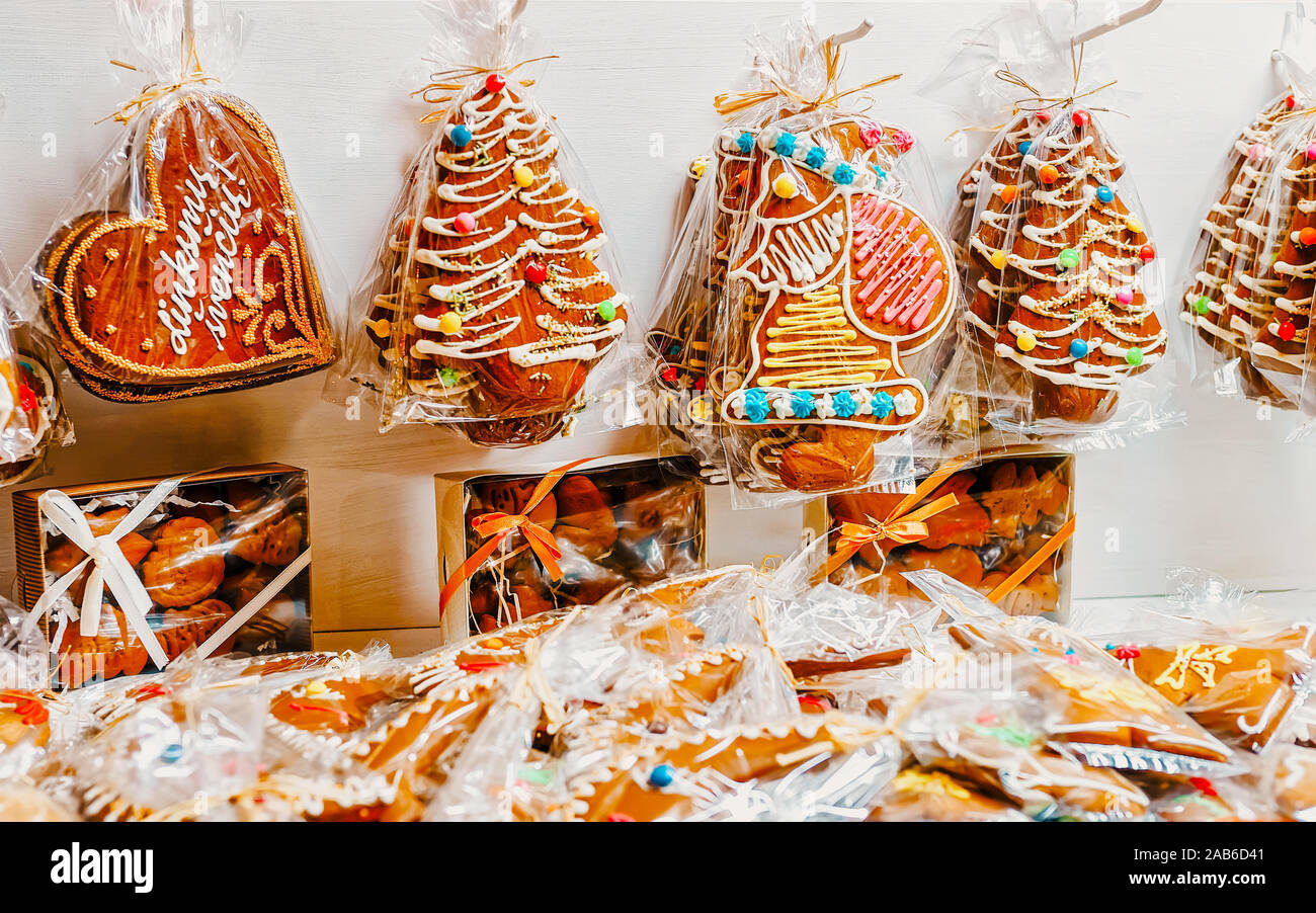 Lithuanian christmas cookies hi-res stock photography and images - Alamy