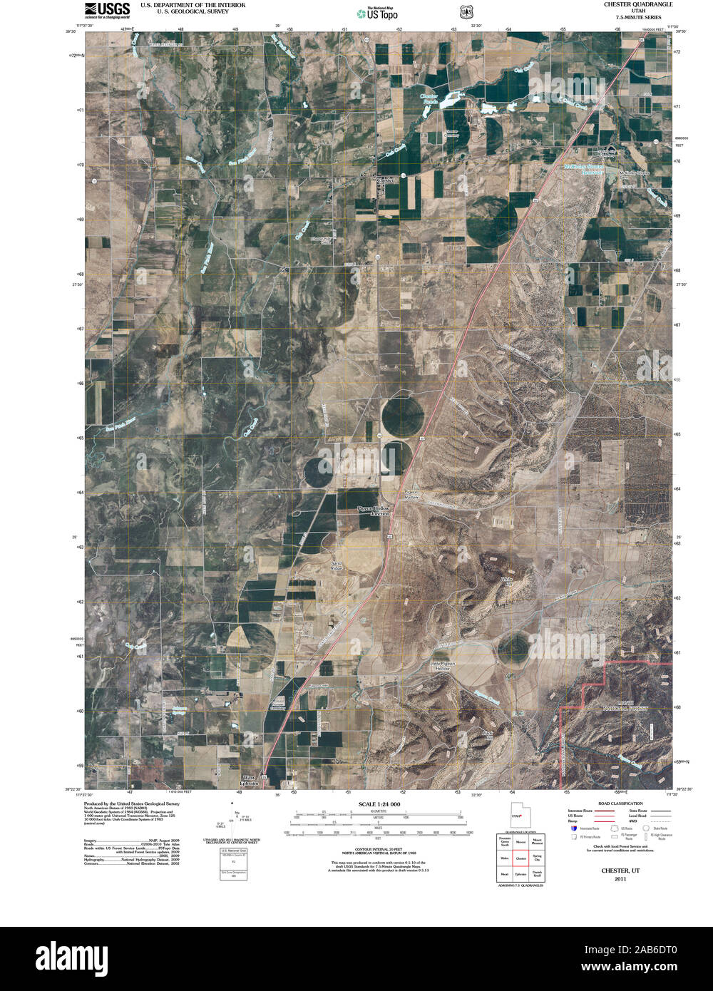 Ut map Cut Out Stock Images & Pictures - Alamy