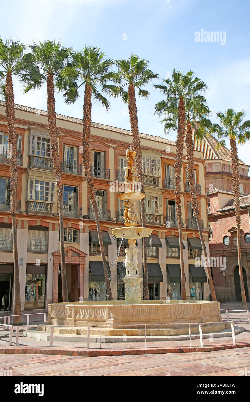 Malaga square hi-res stock photography and images - Alamy
