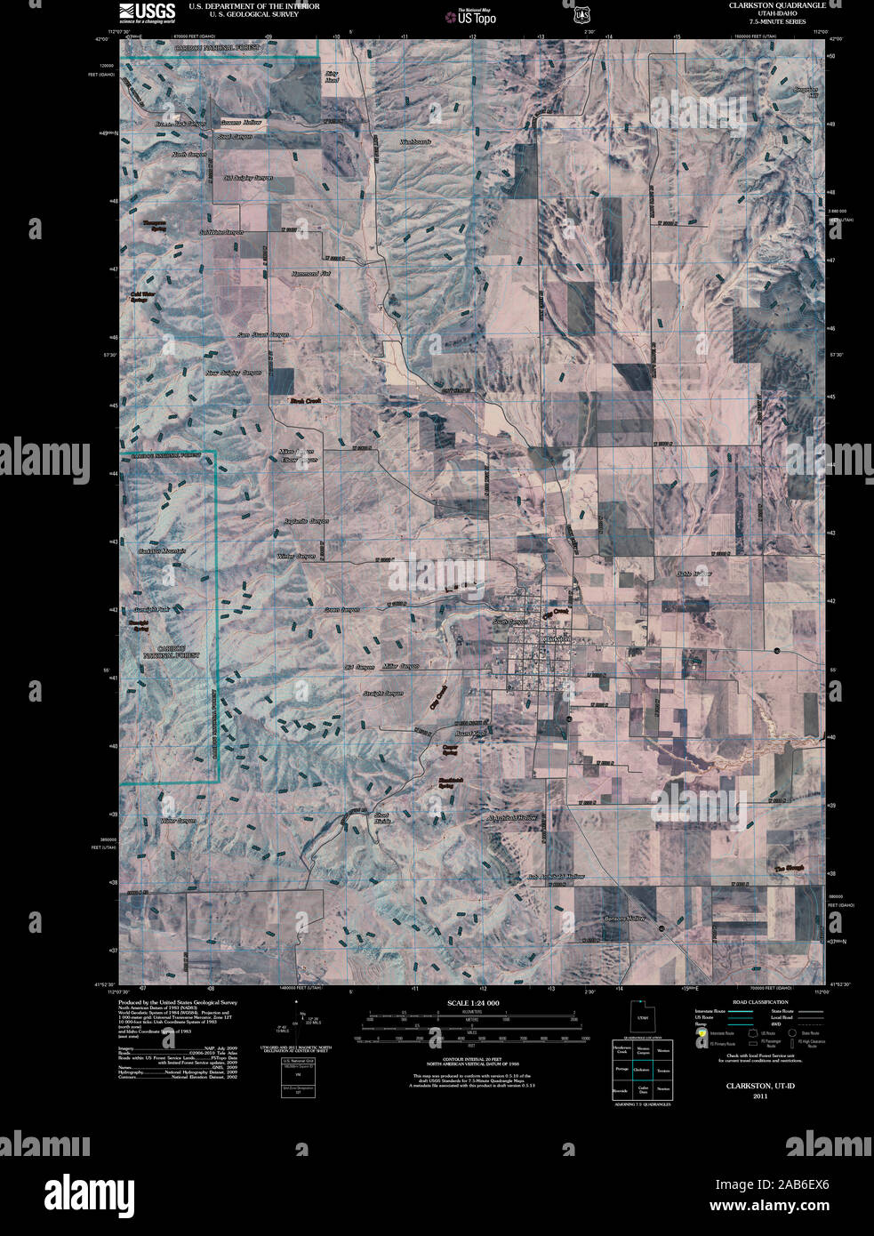 Map of clarkston hi-res stock photography and images - Alamy
