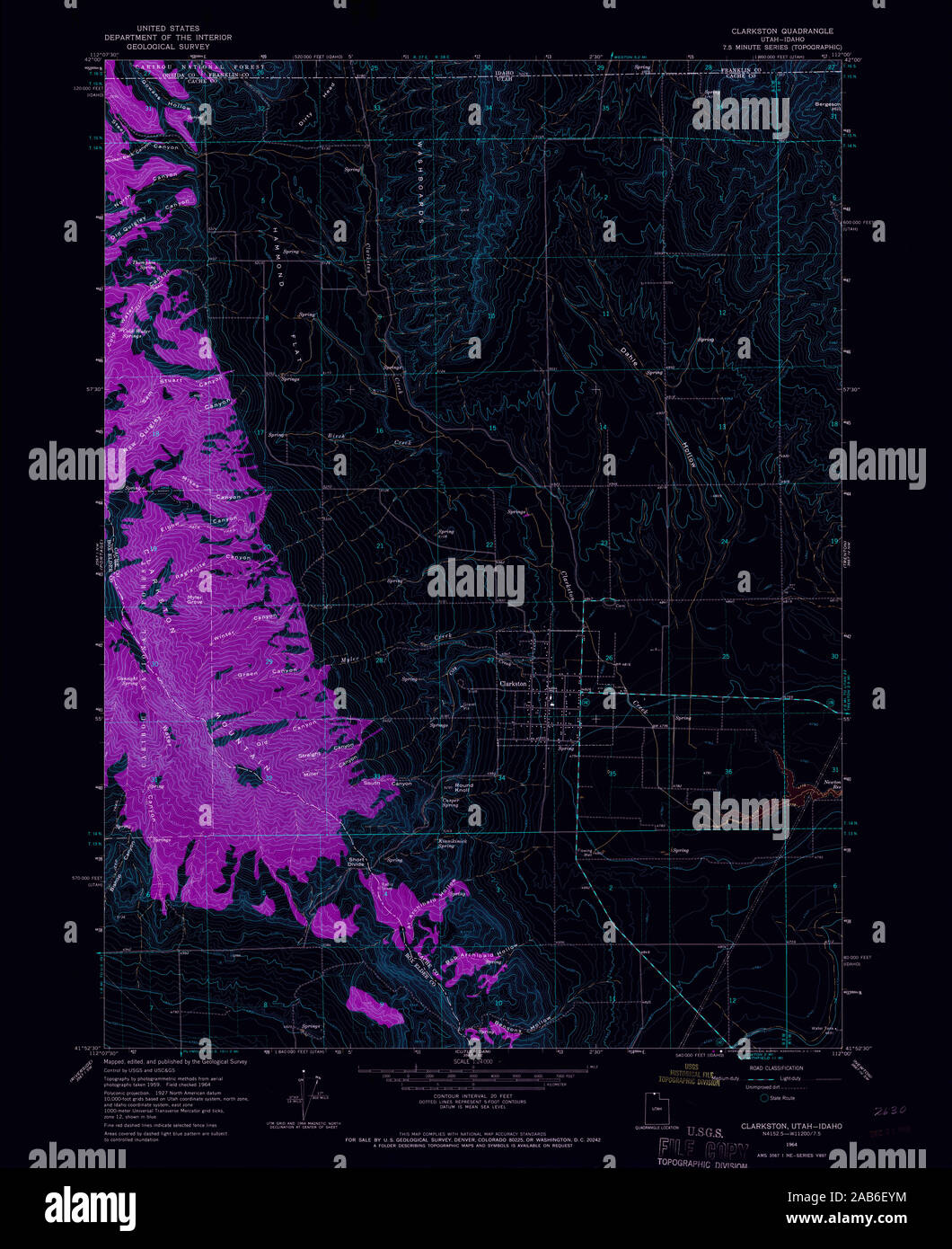 Clarkston map hi-res stock photography and images - Alamy