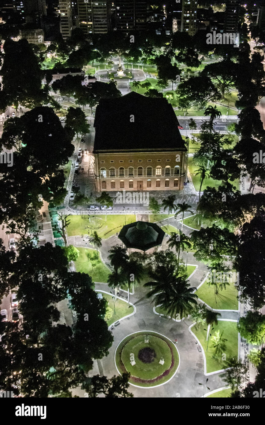Aerial view public square hi-res stock photography and images - Alamy