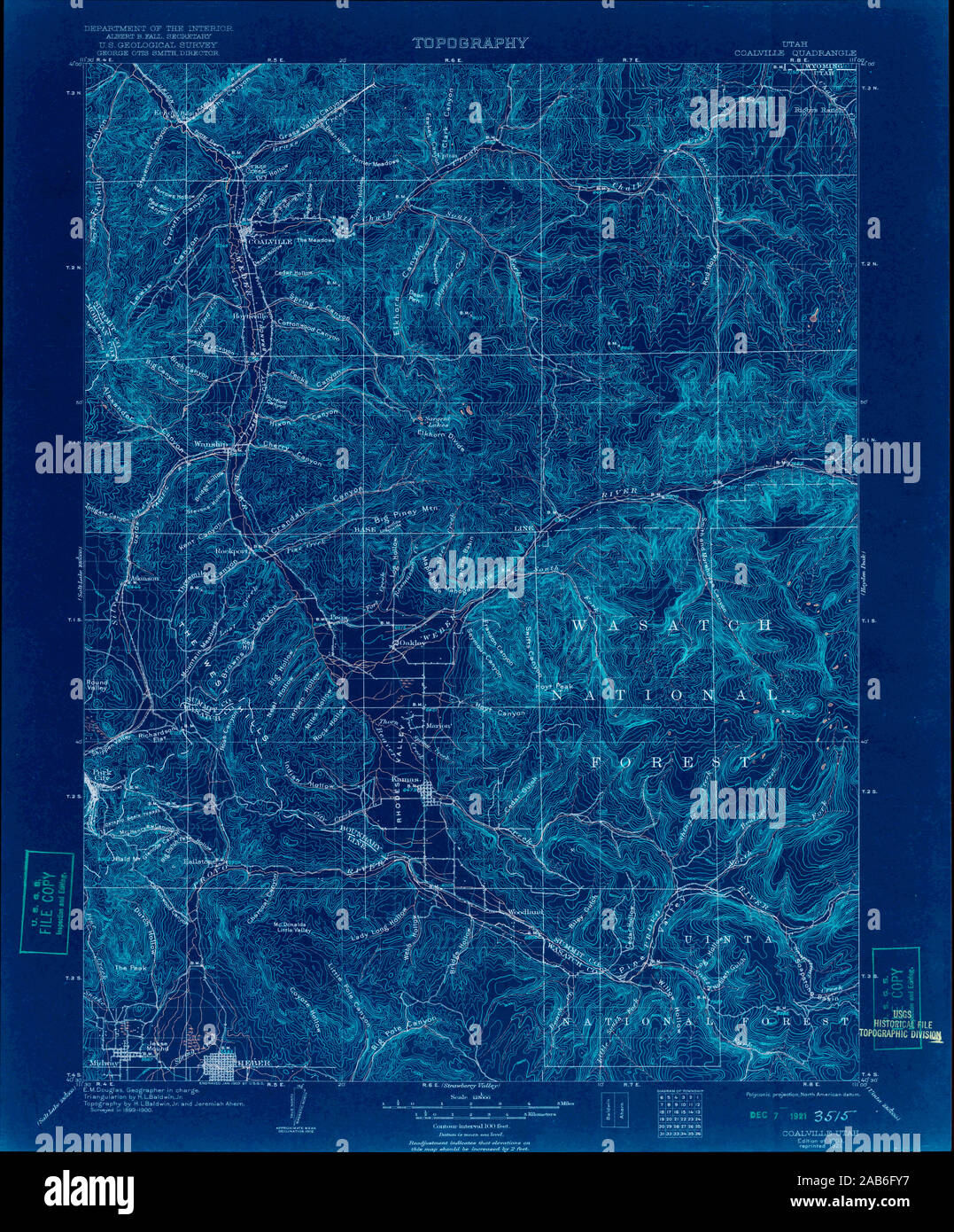Map of coalville hi-res stock photography and images - Alamy