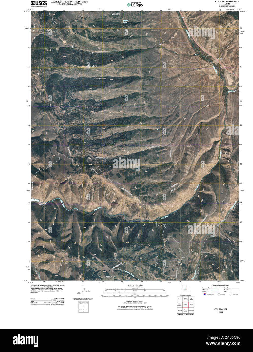 Colton map Cut Out Stock Images & Pictures - Alamy