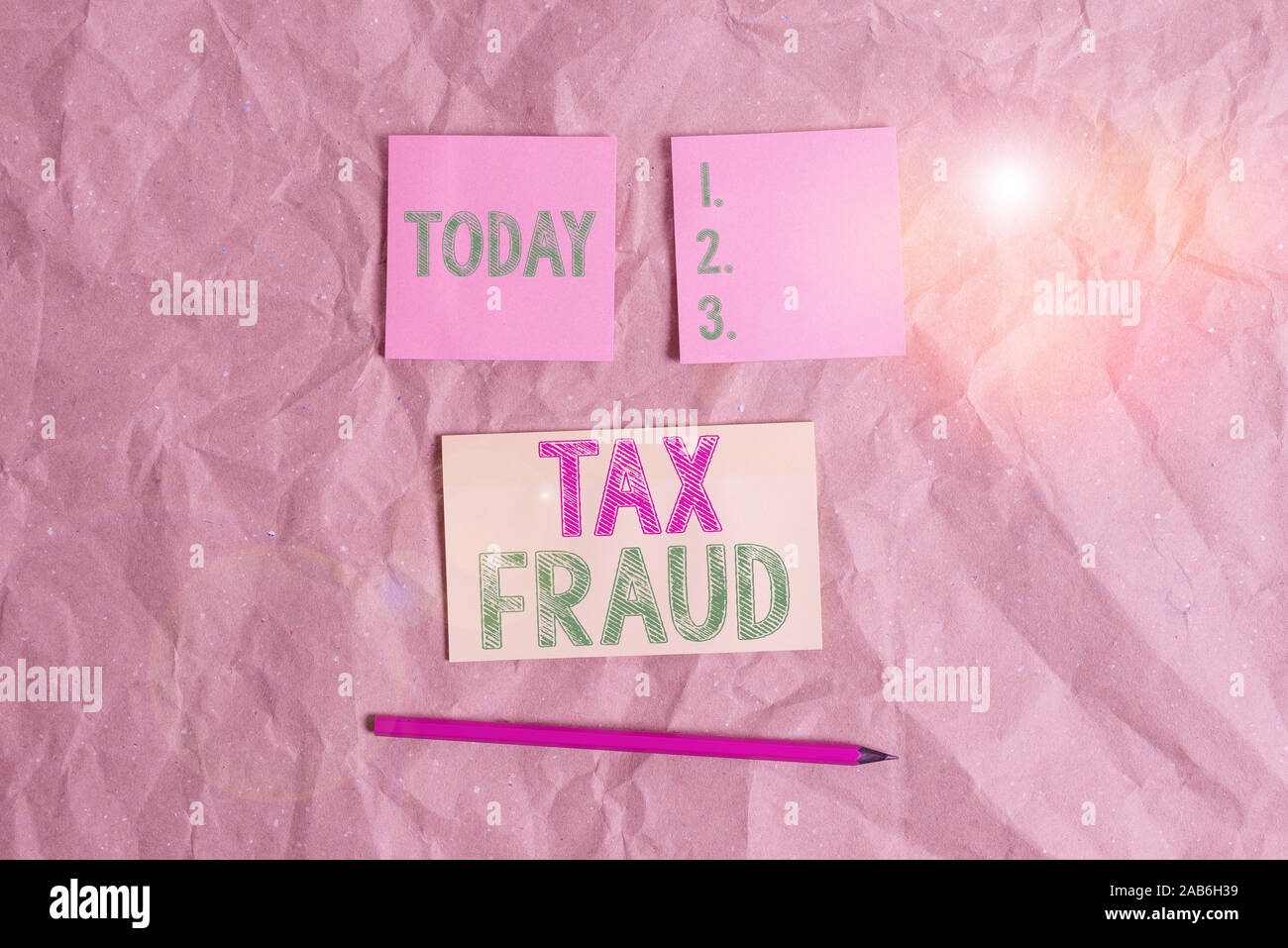 Handwriting text Tax Fraud. Conceptual photo entails cheating on a tax ...