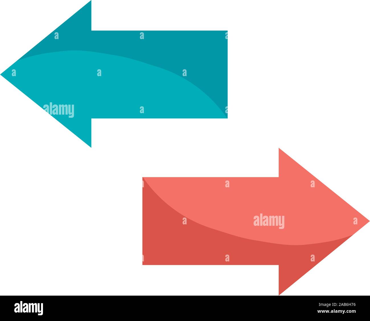 direction arrows signal isolated icon Stock Vector Image & Art - Alamy
