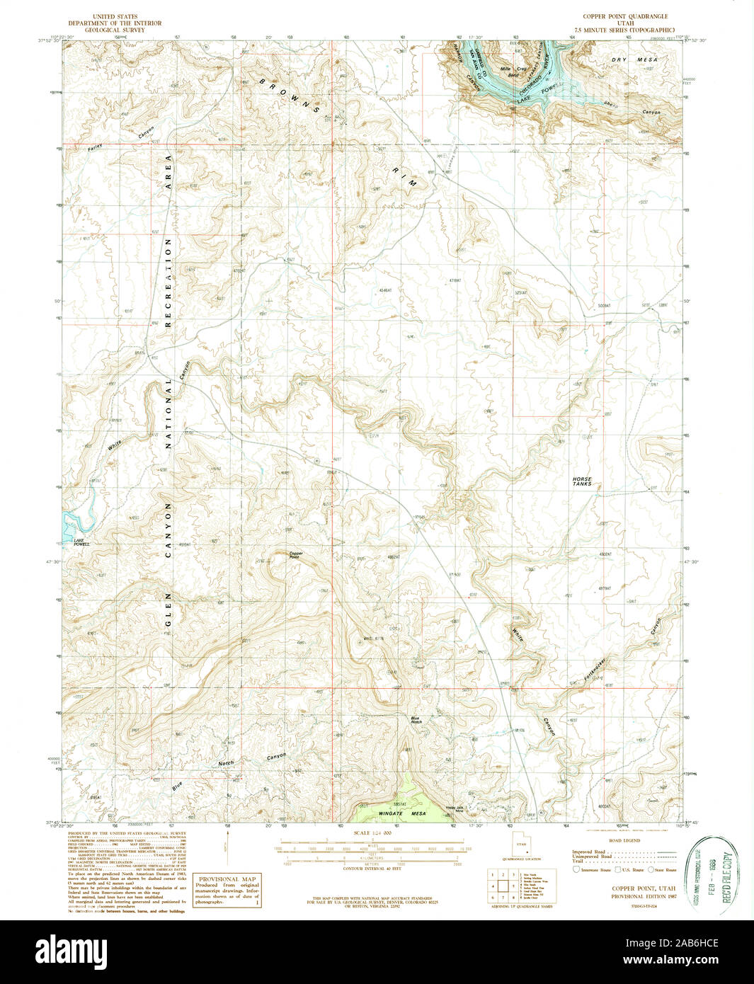 Geological survey map copper hi-res stock photography and images - Alamy