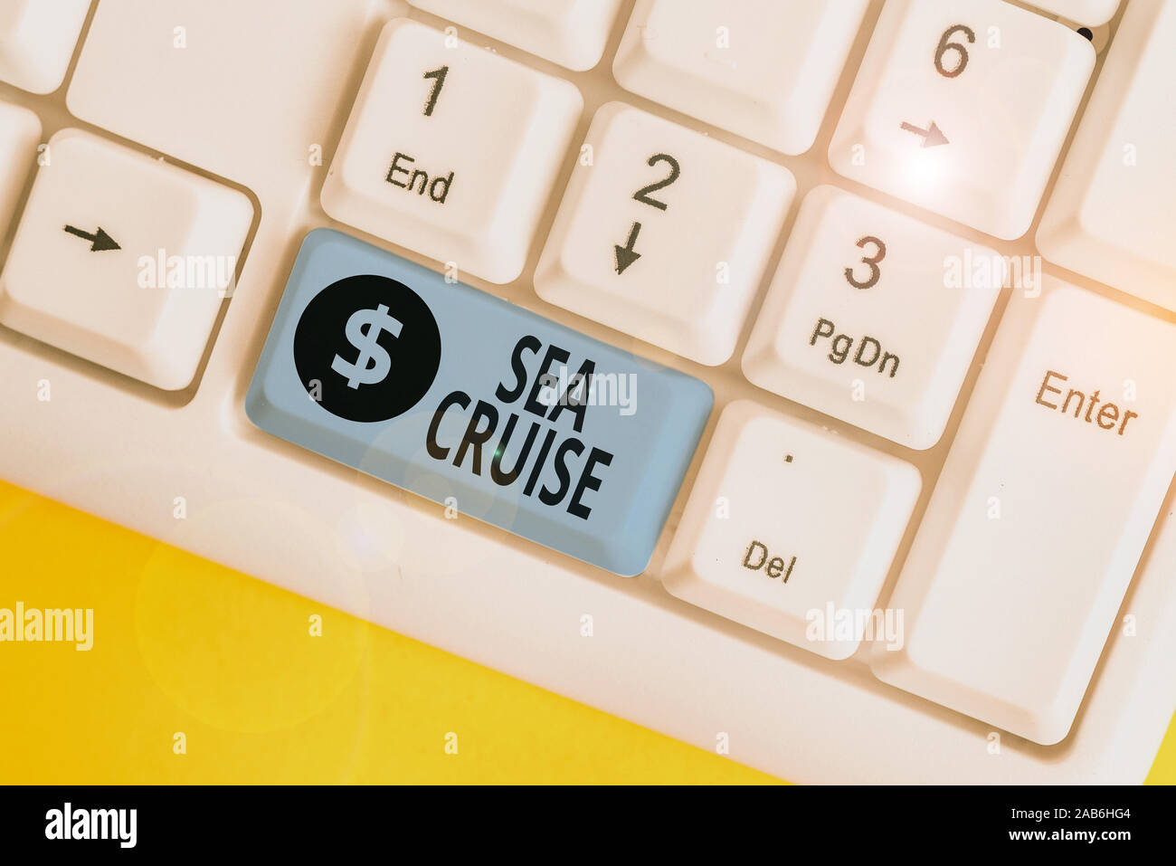 Writing note showing Sea Cruise. Business concept for a voyage on a ...