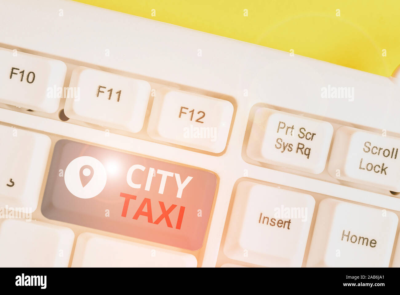 Handwriting text City Taxi. Conceptual photo type of vehicle for hire ...