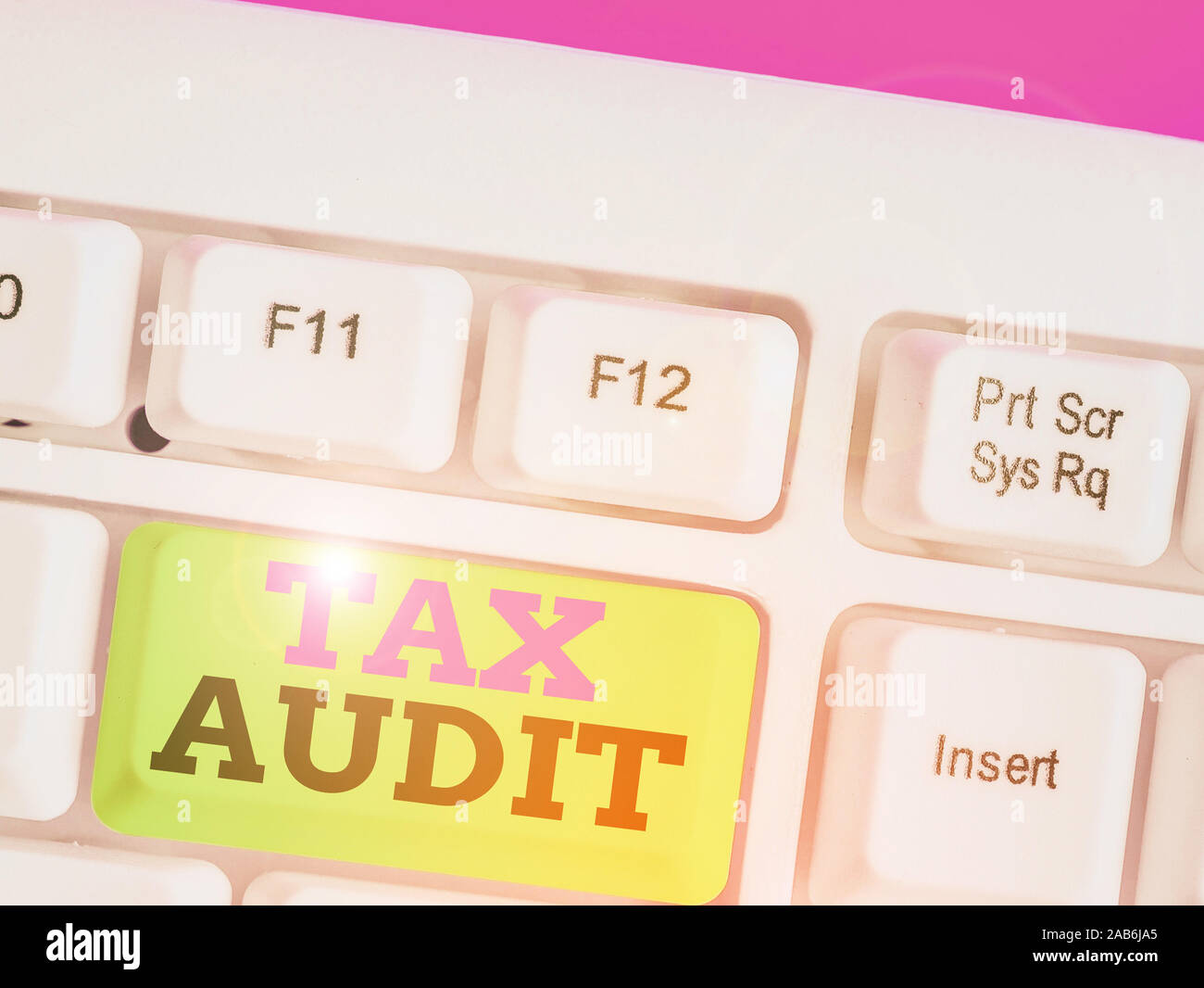 Text sign showing Tax Audit. Business photo text examination or ...