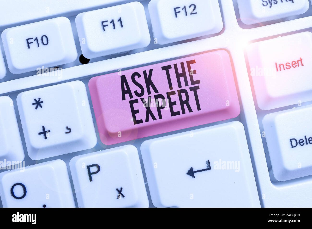 Writing note showing Ask The Expert. Business concept for Looking for ...