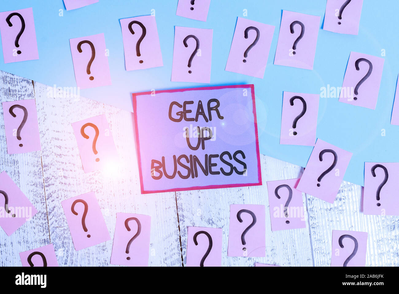 Handwriting text Gear Up Business. Conceptual photo tool for assessing ...