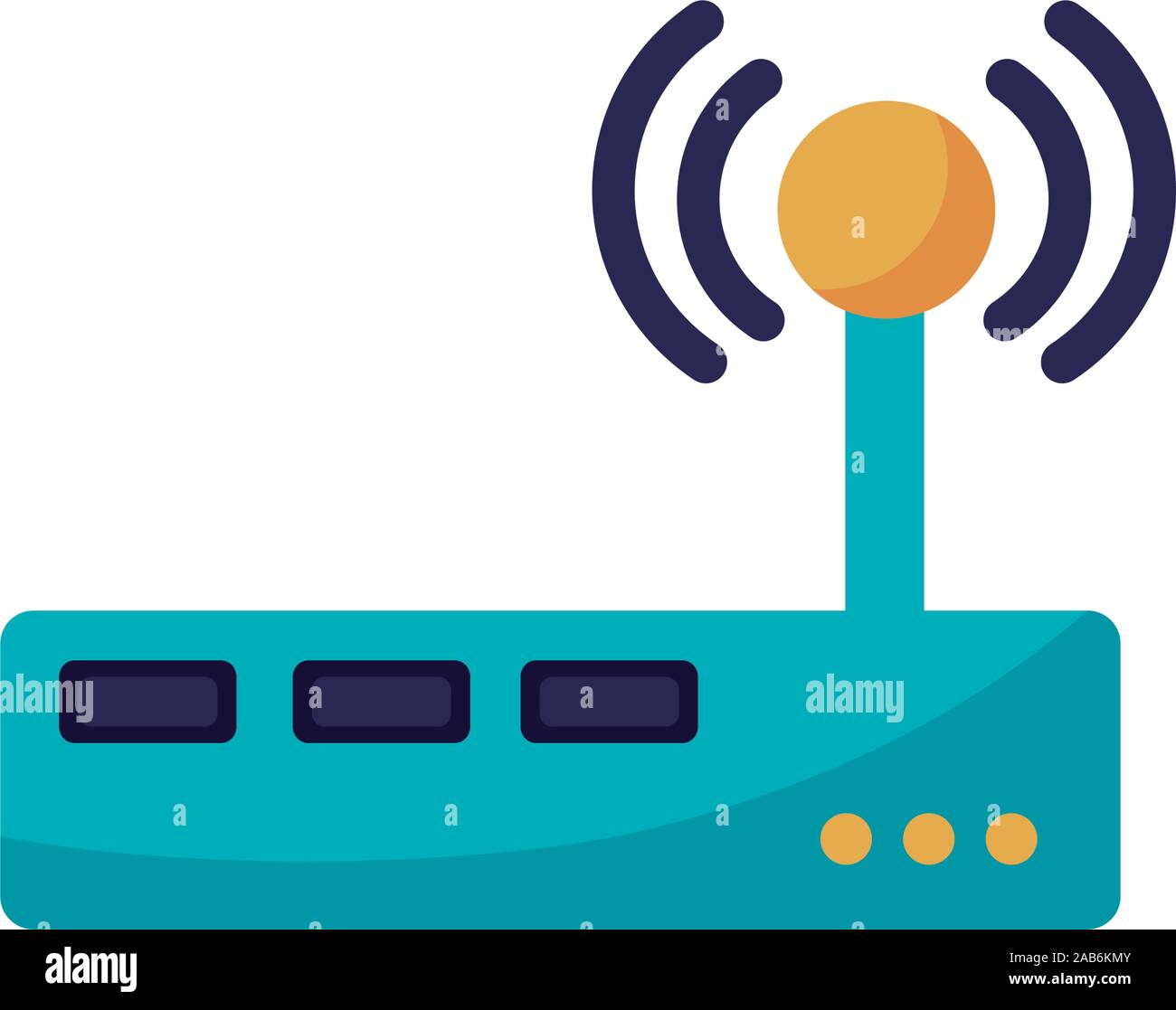route with wifi connection signal Stock Vector Image & Art - Alamy