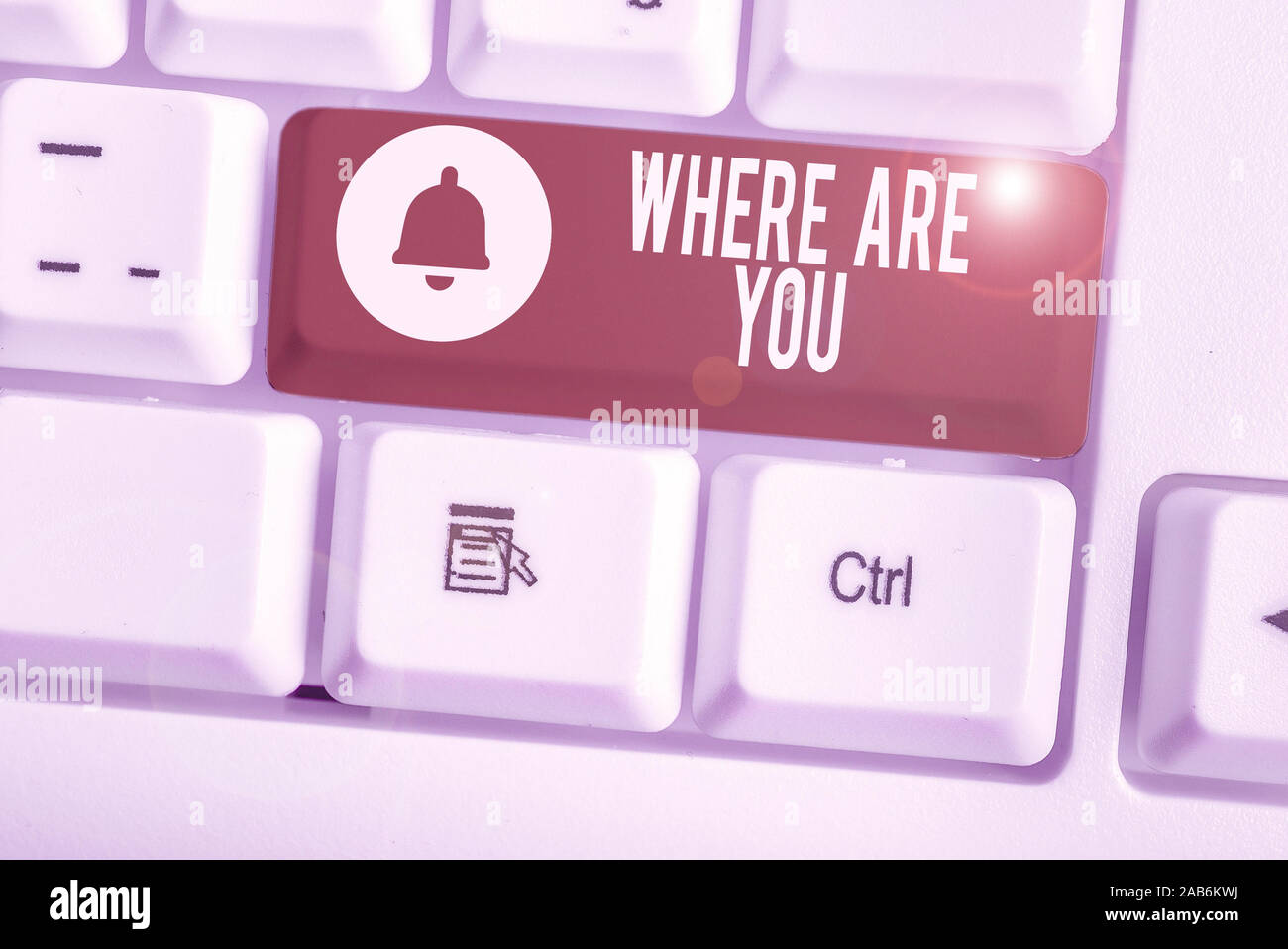 Handwriting text Where Are You. Conceptual photo Give us your location ...